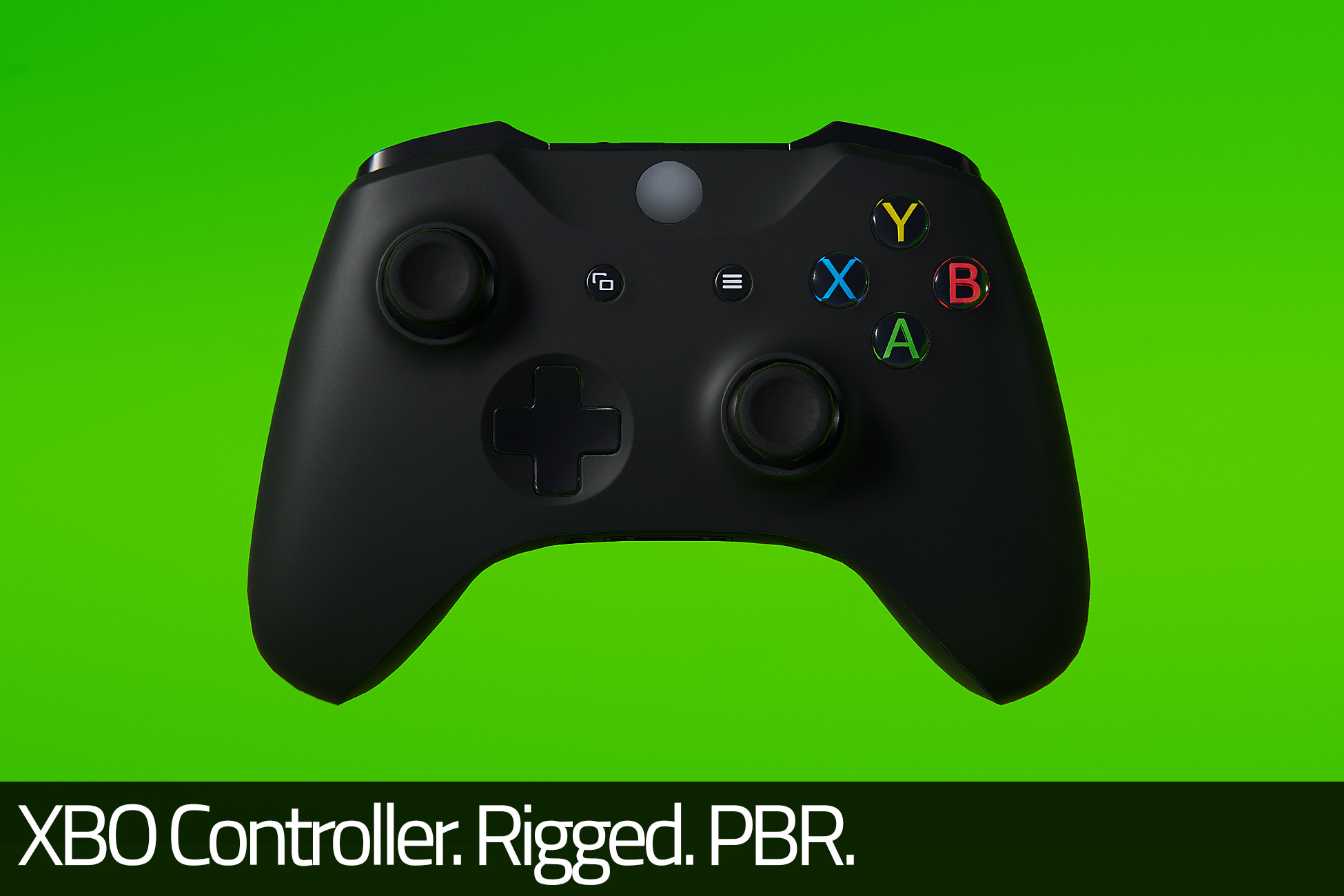 Rigged Controller XBO | 3D Electronics | Unity Asset Store