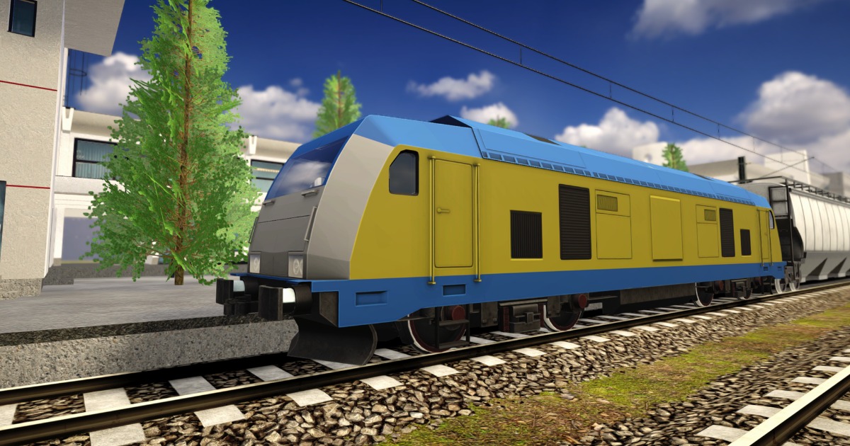 Locomotive 07 | 3D Land | Unity Asset Store