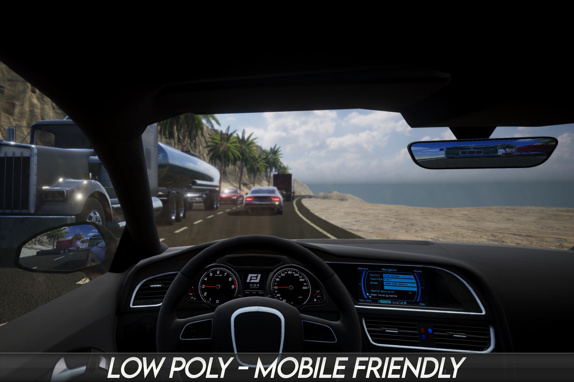 Car interior 04 | 3D Land | Unity Asset Store