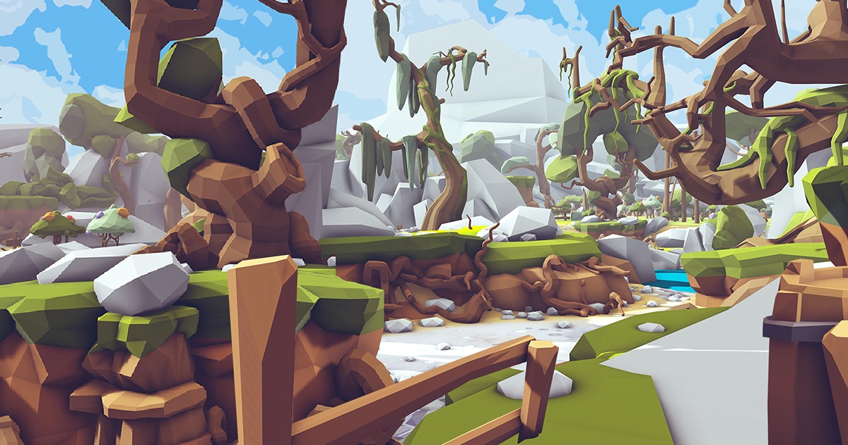 Remake - Stylized Woodland Mega Art Pack | 3D Landscapes | Unity Asset ...