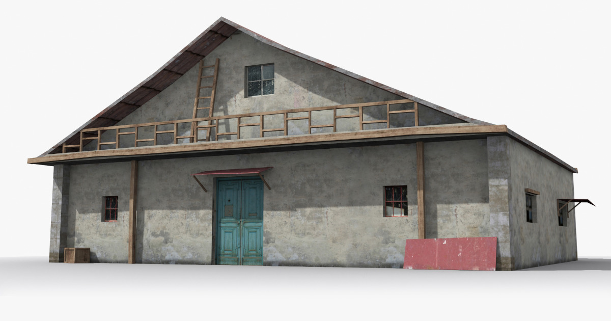 Slum House – Variant 08 | 3D Urban | Unity Asset Store