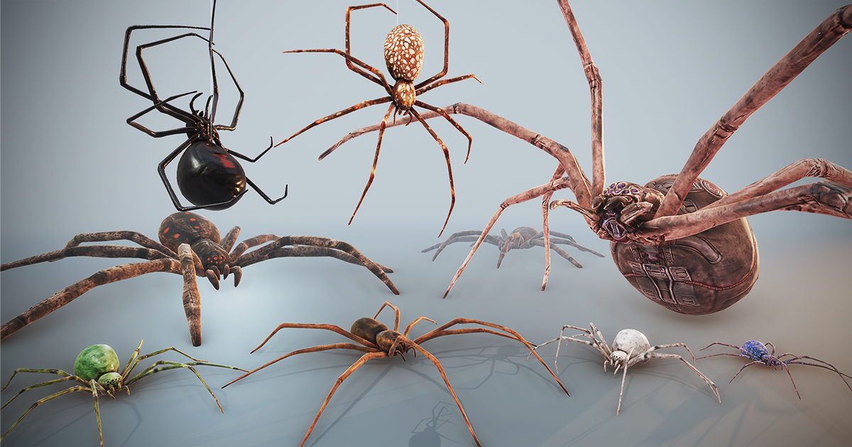 Wild Life - Spiders | Characters | Unity Asset Store
