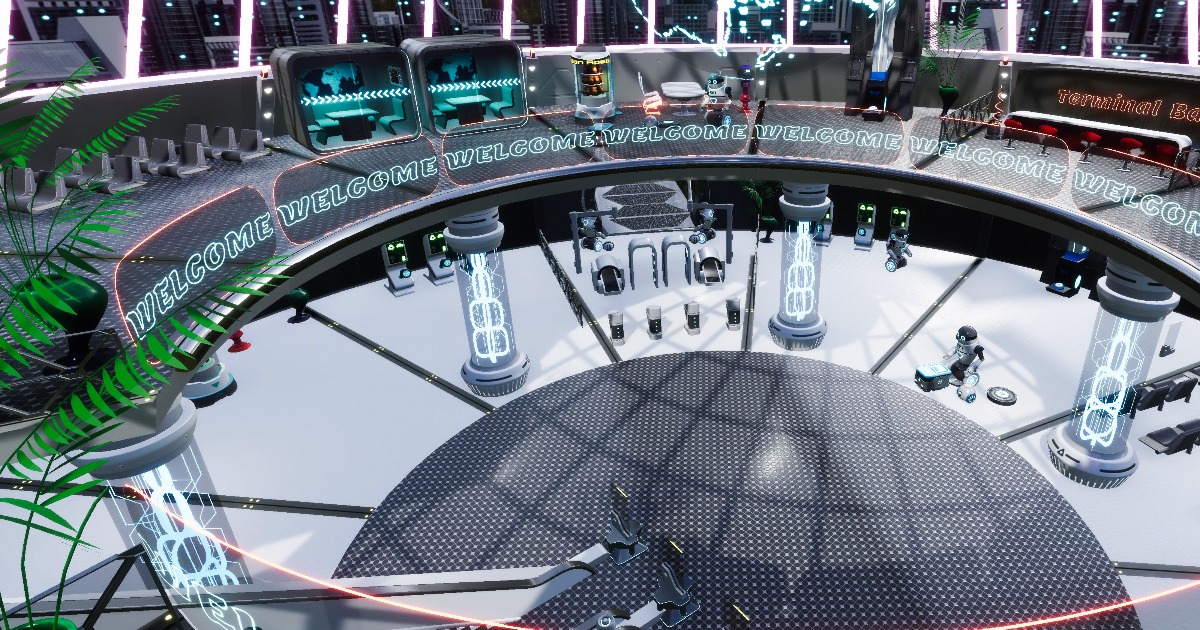 MODULAR FUTURISTIC SCI-FI TERMINAL BUILDING | 3D 科幻 | Unity Asset Store