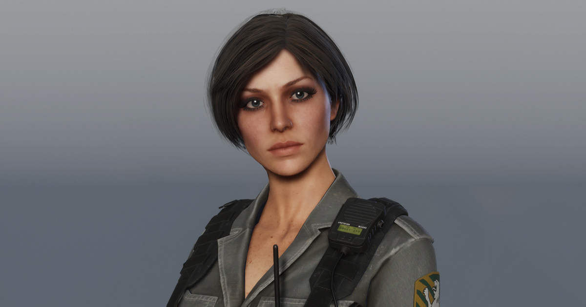Female Soldier E | Characters | Unity Asset Store