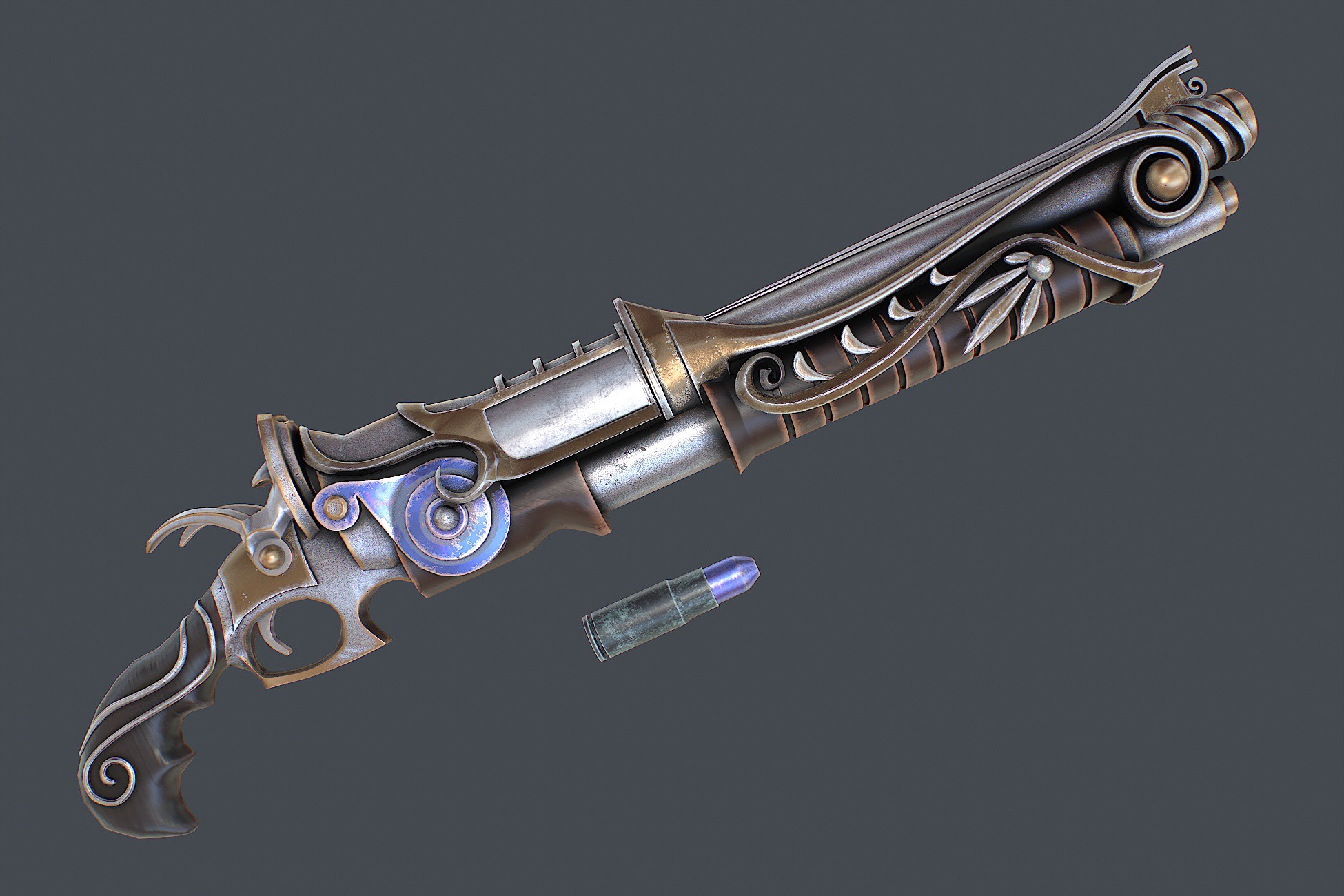 Fantasy rifle 1 | 3D 무기 | Unity Asset Store