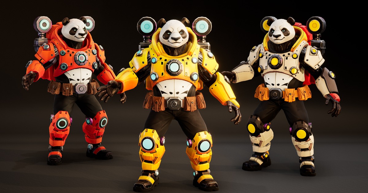 Mecha Panda – Stylized Sci-Fi Panda Character | 3D Characters | Unity ...