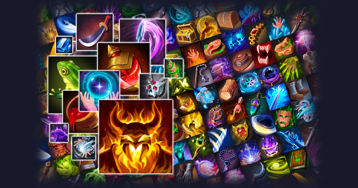 6200 Fantasy RPG Icons Pack | 2D Icons | Unity Asset Store