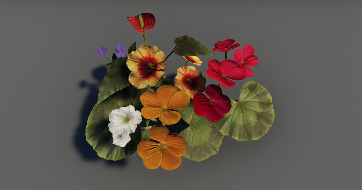PBR Flower Pack | 3D Flowers | Unity Asset Store