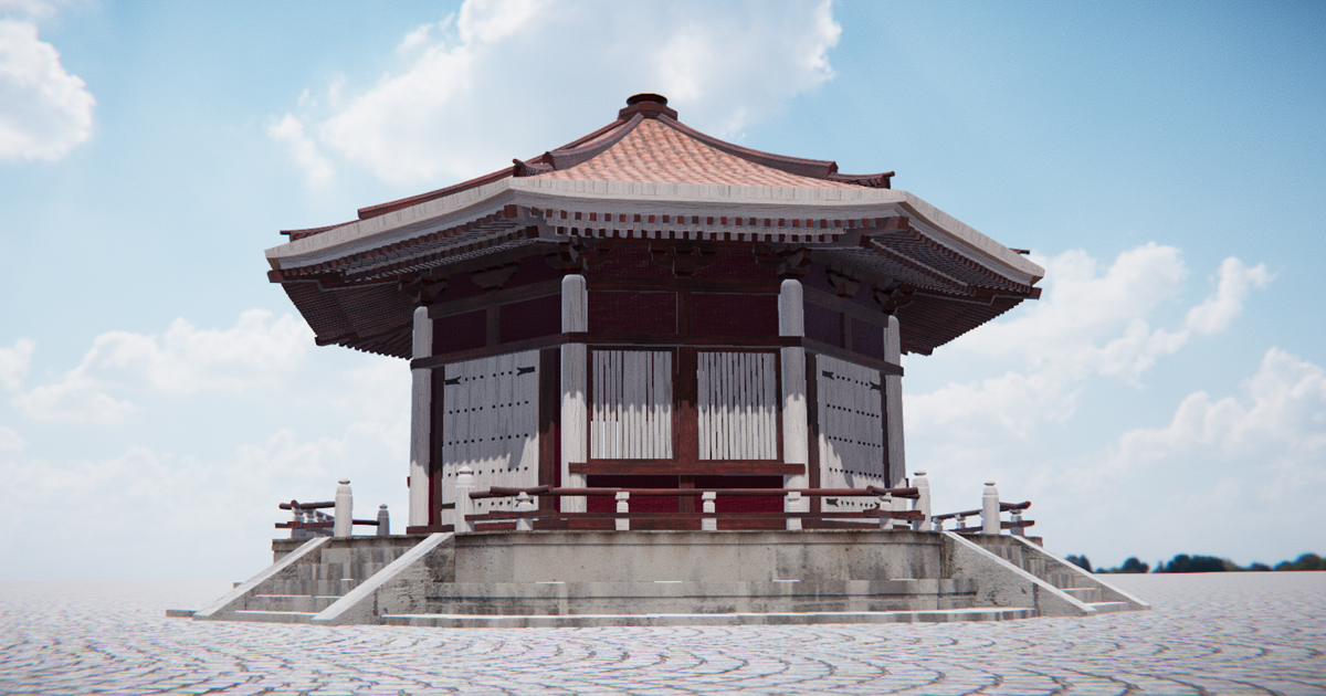Asian Temple | 3D Historic | Unity Asset Store
