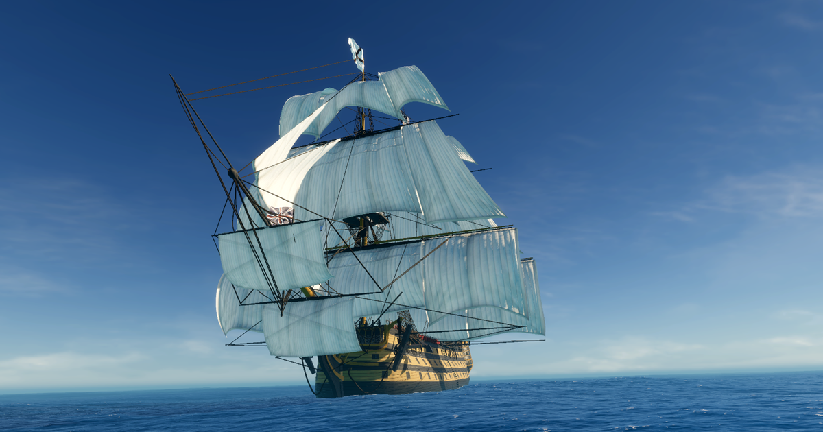 HMS Victory Pirate Ship Naval Boat | 3D Sea | Unity Asset Store