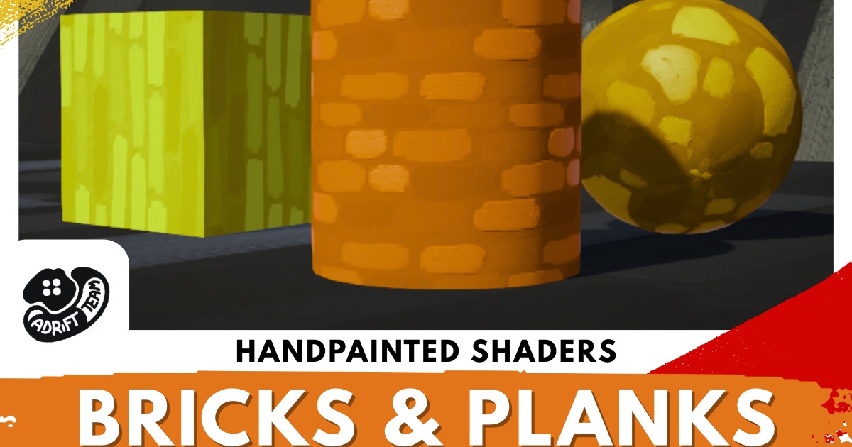 Handpainted Shader and Bricks & Planks Textures | VFX Shaders | Unity ...