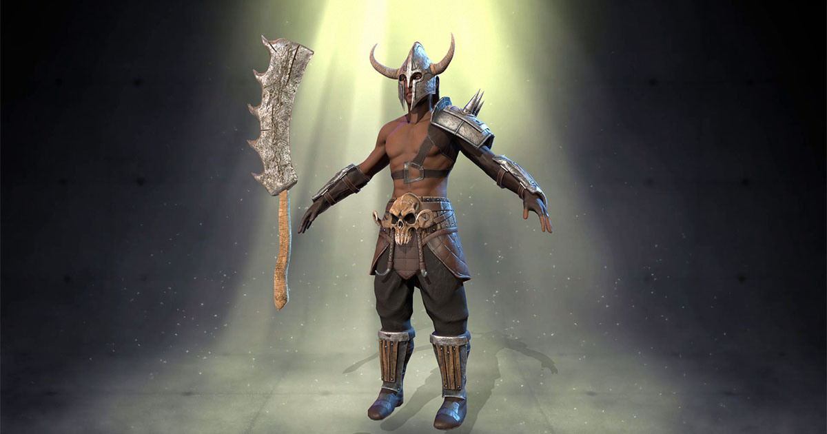 Wild Barbarian | 3D Characters | Unity Asset Store