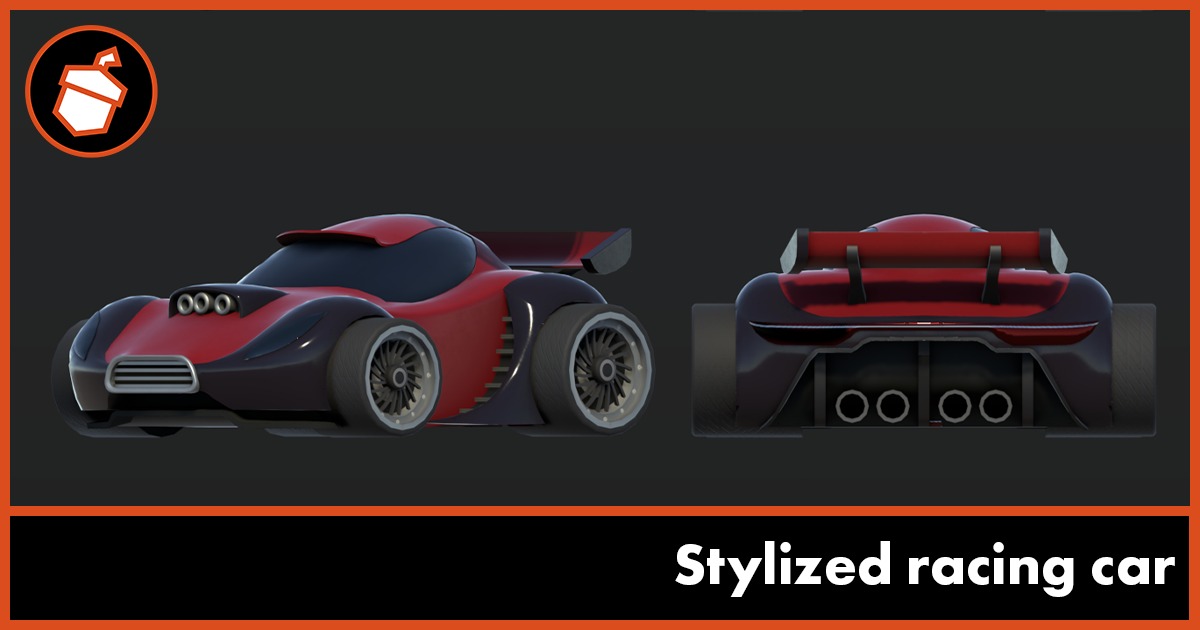 Stylized racing car | 3D Land | Unity Asset Store