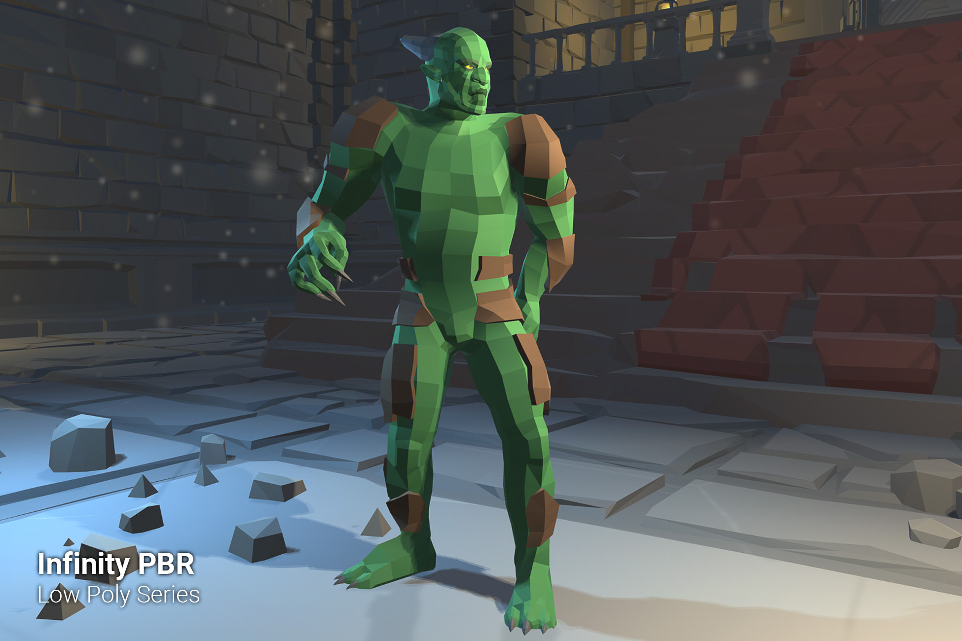 Low Poly Character - Golem - Fantasy RPG | Characters | Unity Asset Store