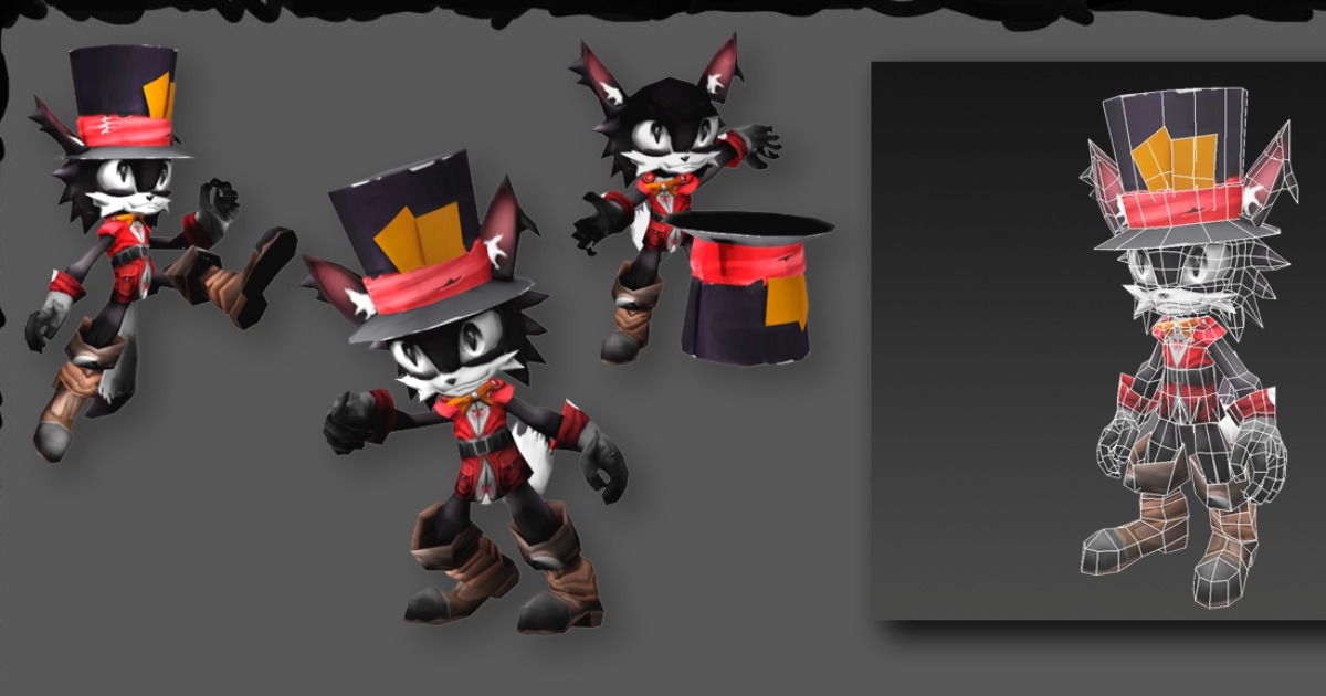 Gambler Cat | 3D Creatures | Unity Asset Store