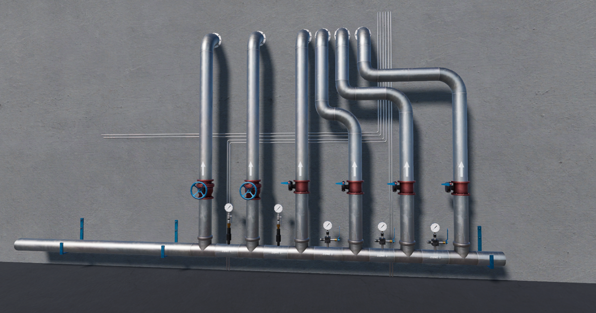 Modular Industrial Pipes Pack | 3D Props | Unity Asset Store