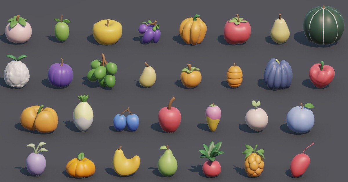 3D Fruit Mega Pack | 3D Props | Unity Asset Store