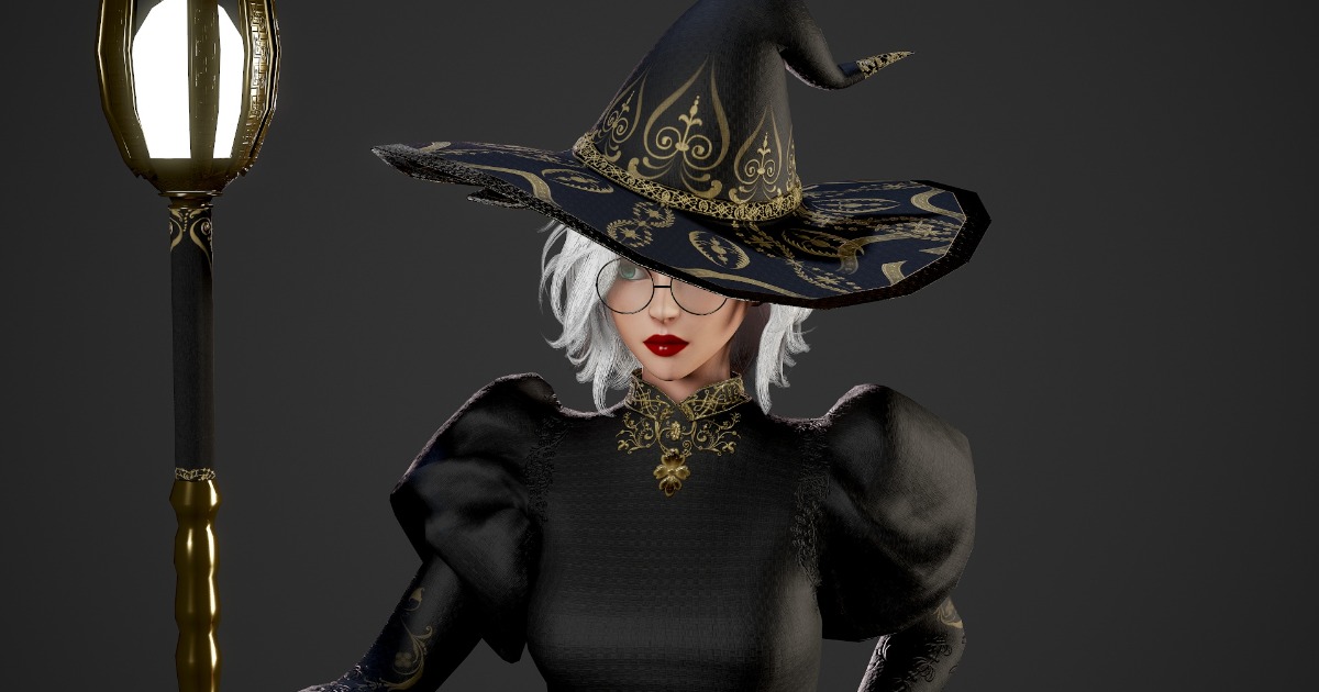 Adept Wizard Girl | Characters | Unity Asset Store