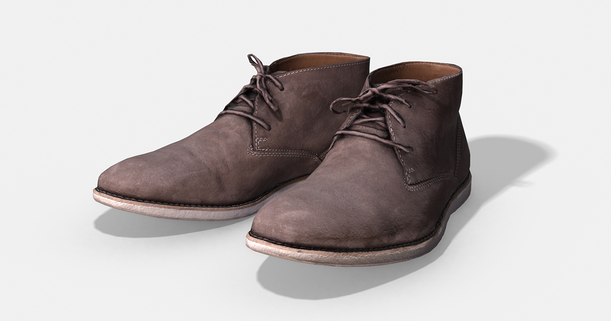 Clarks Shoes - Photoscanned PBR | 3D Clothing | Unity Asset Store