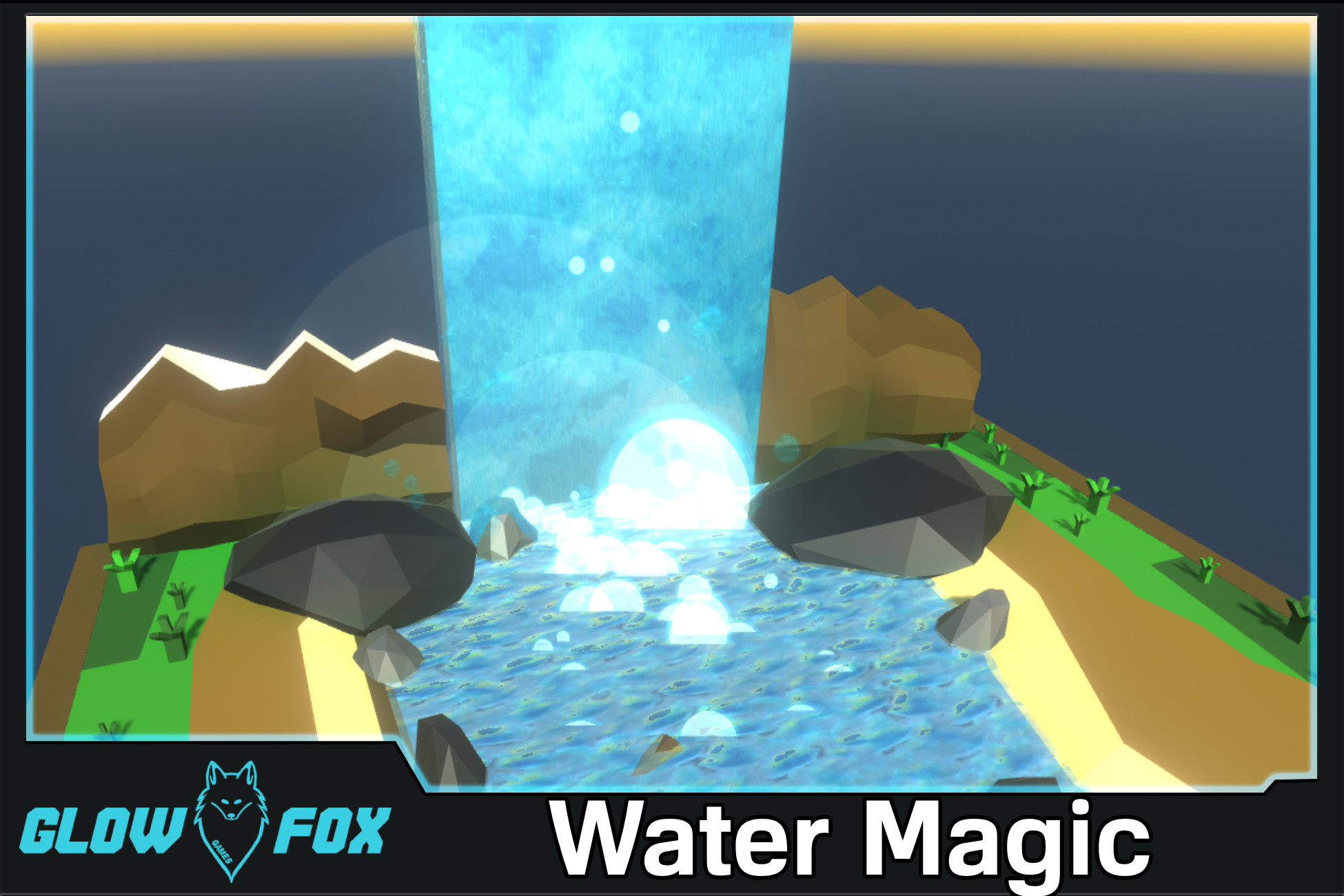 Water Flow Rivers & Waterfalls | 2D Nature | Unity Asset Store