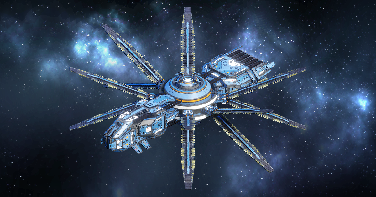 Spaceship Bullwark Shield Ship | 3D Space | Unity Asset Store