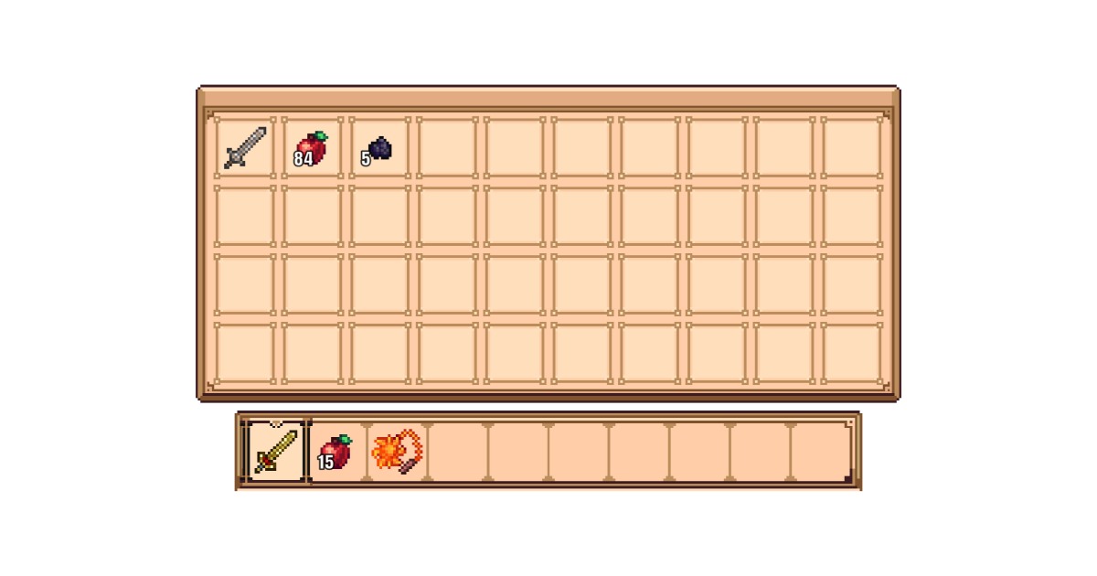 Pixel Art Inventory 2d Gui Unity Asset Store