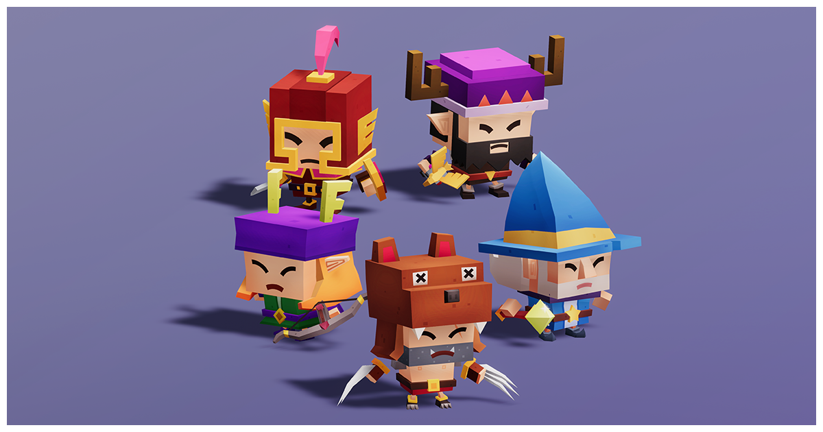 Toon Heroes Pack | 3D Characters | Unity Asset Store