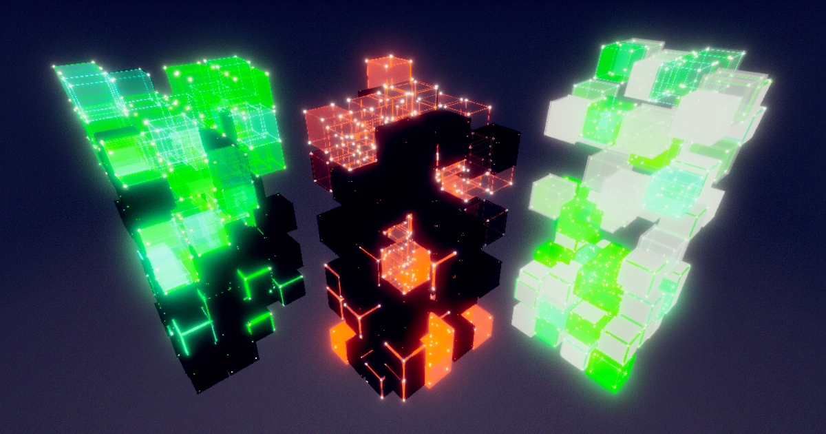 Cyber Effects - Voxels | VFX Particles | Unity Asset Store