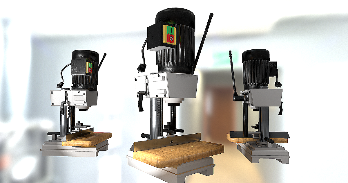 Table slotting and grooving machine | 3D Industrial | Unity Asset Store