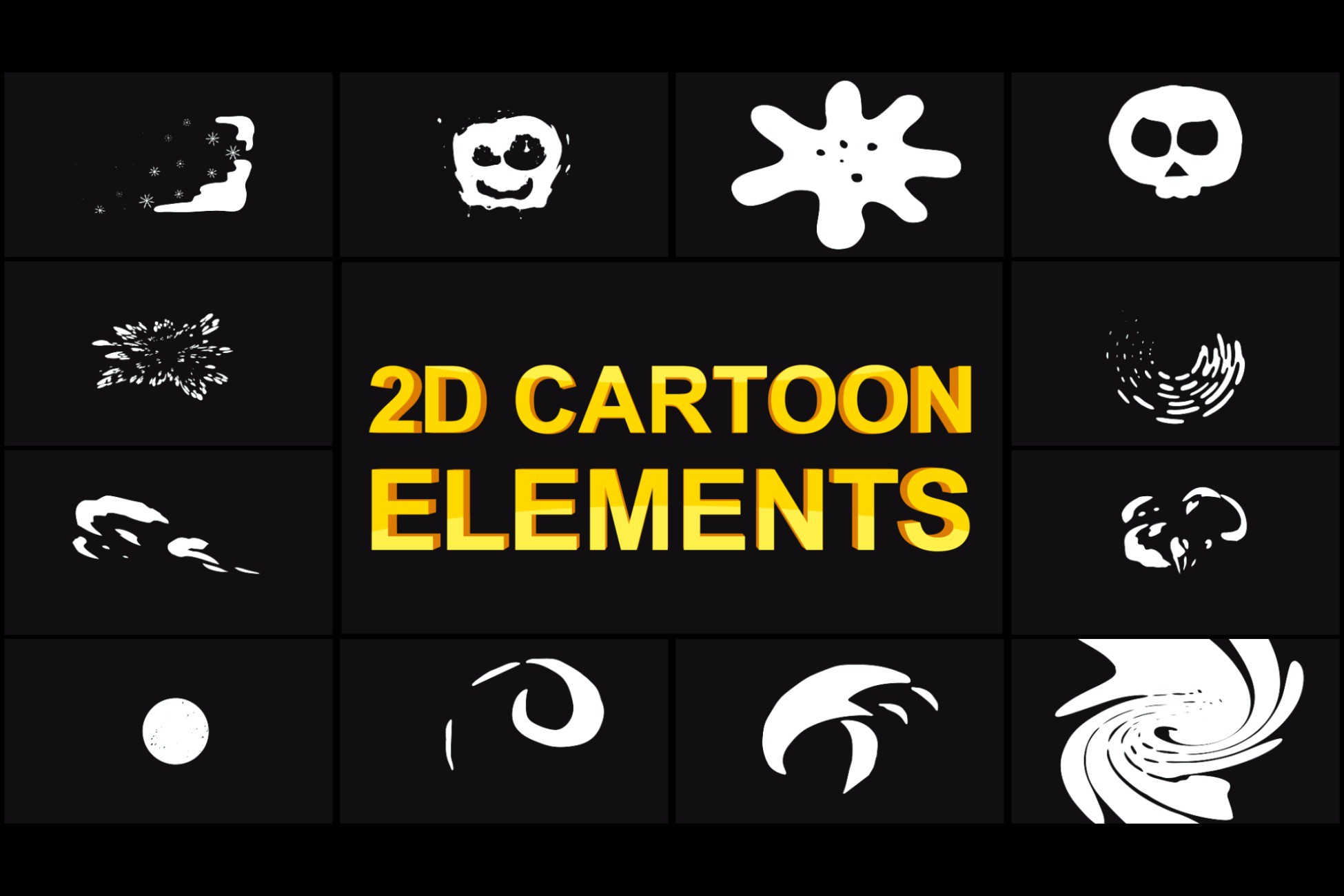 2D Cartoon Elements | VFX | Unity Asset Store