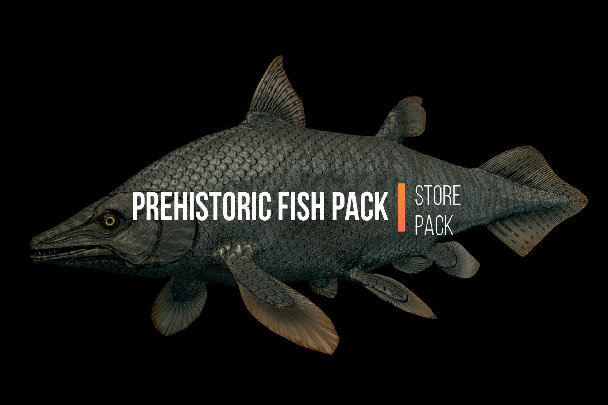 Prehistoric Fish 1 | Characters | Unity Asset Store