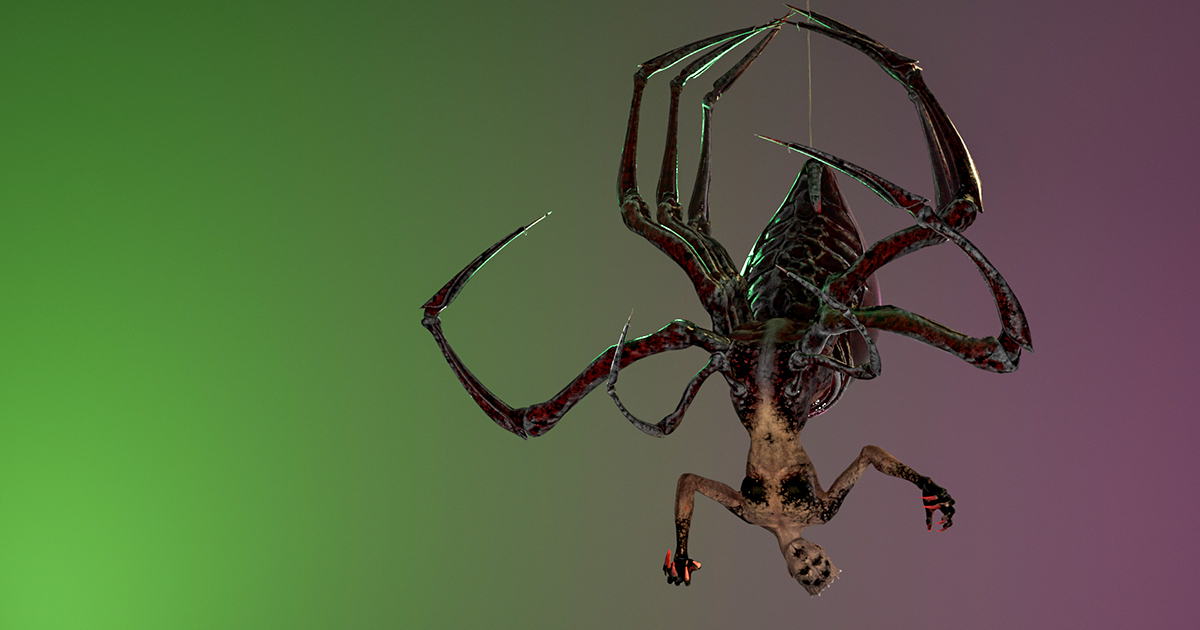 Spider woman | 3D Creatures | Unity Asset Store