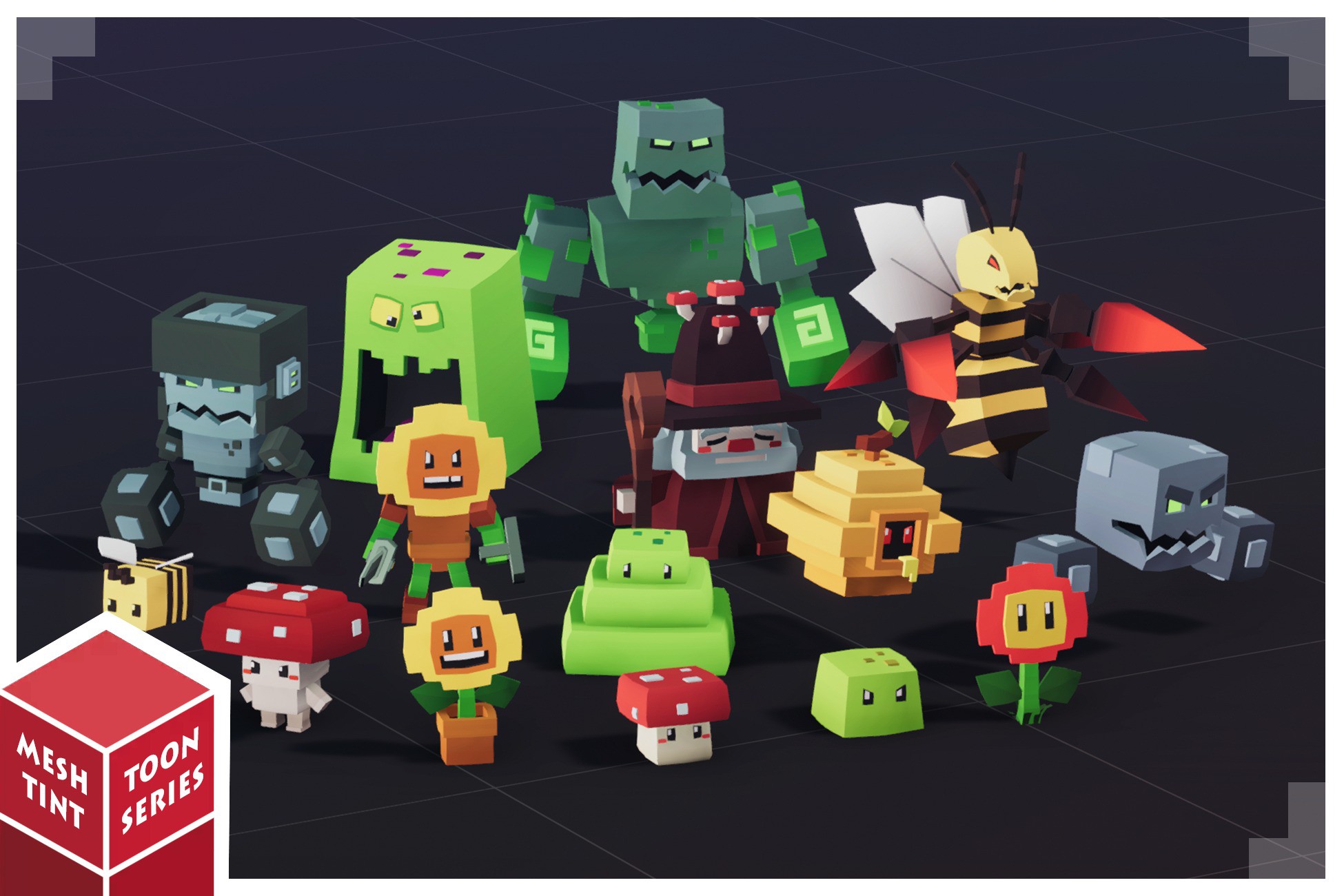 Evolution Monsters Pack 1 Toon Series | 3D Creatures | Unity Asset Store