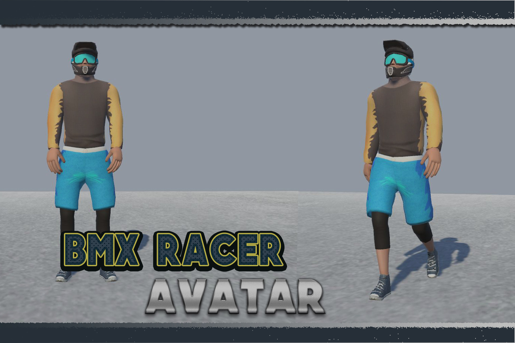 Bmx Racing avatar | 3D Humanoids | Unity Asset Store