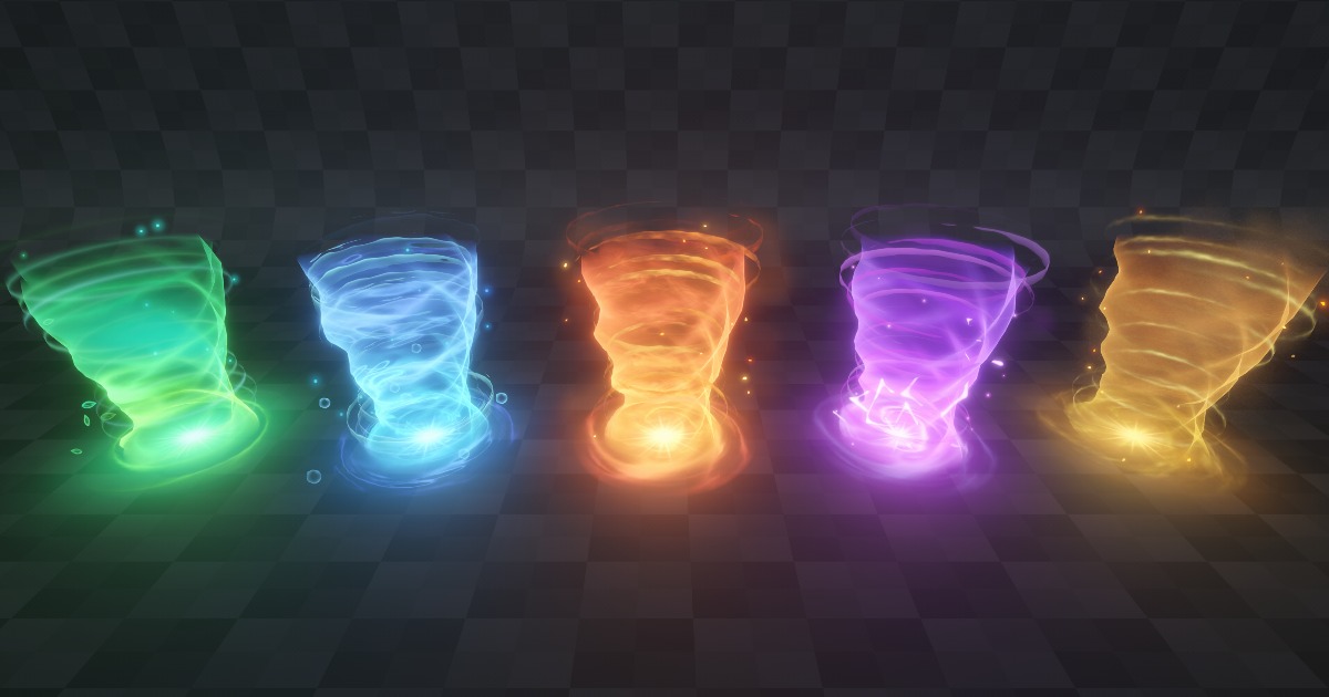 TornadoEffect_Pack4 | VFX Particles | Unity Asset Store
