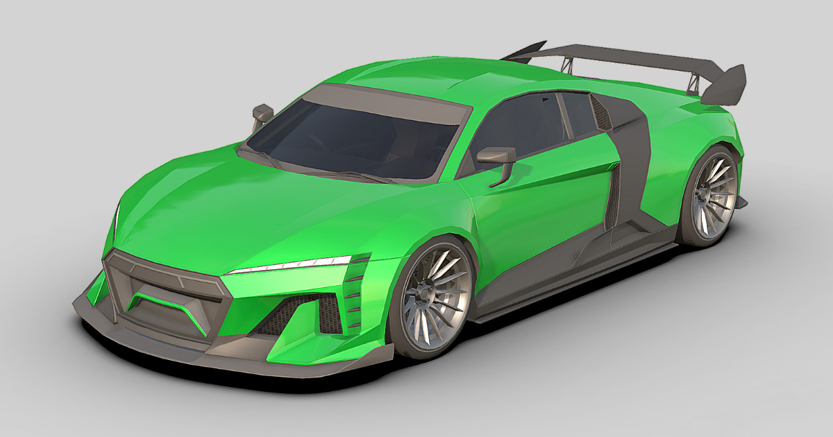 Sport Car 2025 #1 | 3D Land | Unity Asset Store