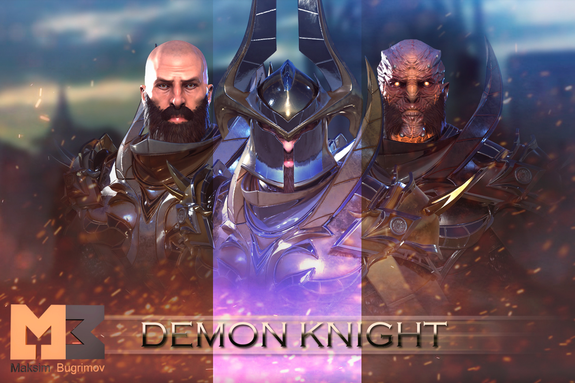 Knight 05 (Demon Knight) | Characters | Unity Asset Store