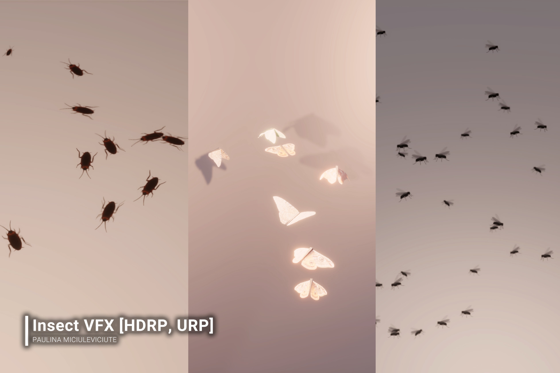 Insect VFX [HDRP, URP] | VFX | Unity Asset Store