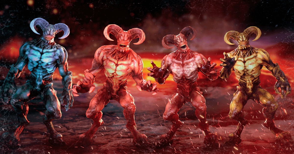 Demon Infernal Executioner | 3D Creatures | Unity Asset Store