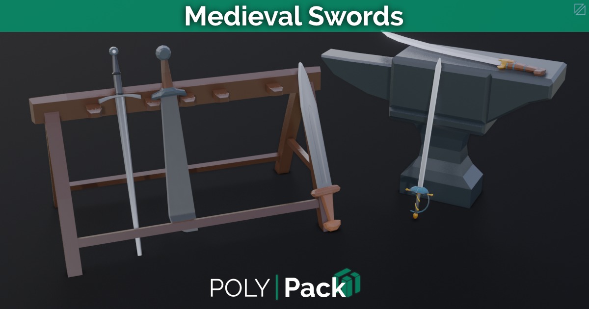 Medieval Swords - PolyPack | 3D Weapons | Unity Asset Store