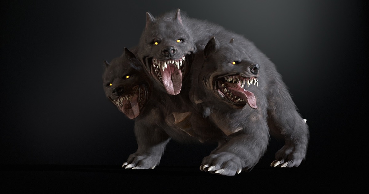 Cerberus GR | 3D Creatures | Unity Asset Store