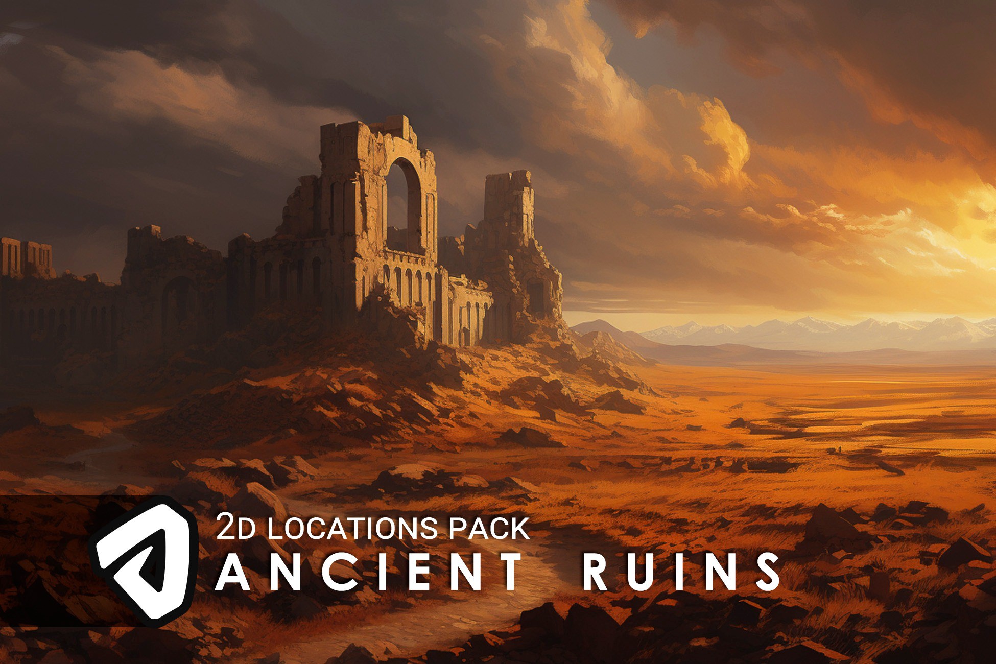 Ancient Ruins 2D Locations | 2D Environments | Unity Asset Store