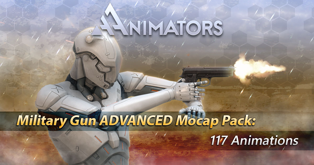 Military Gun Advanced : Mocap Pack | 3D Animations | Unity Asset Store