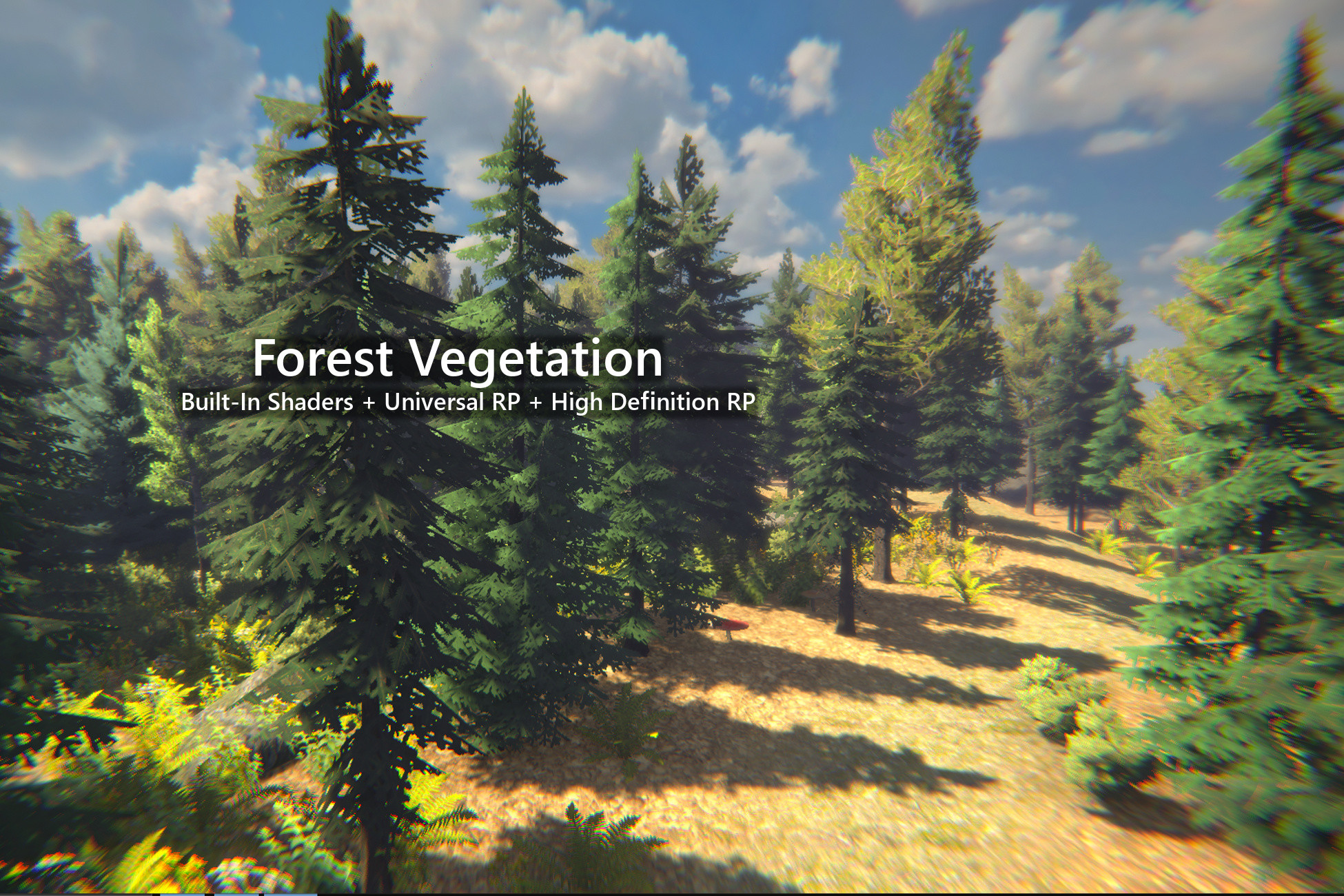 Forest Vegetation - Built-In Shaders/URP/HDRP | 3D 植物 | Unity Asset Store