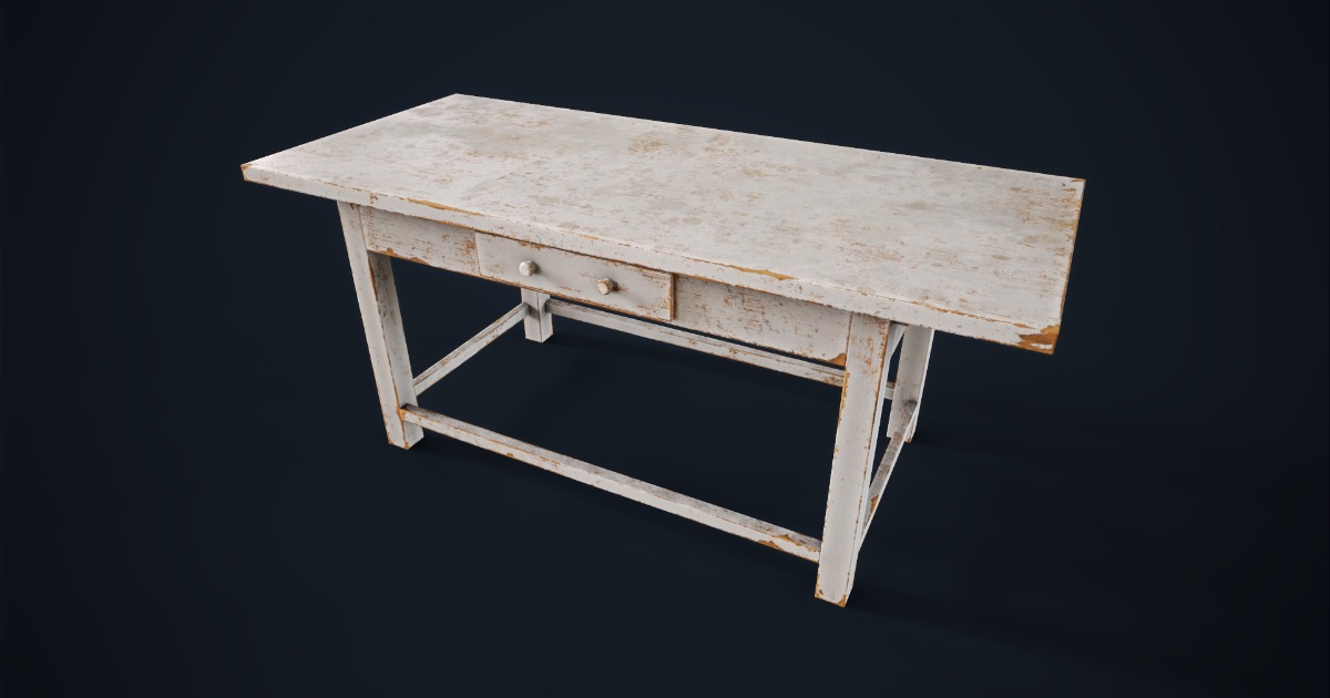 Industrial work desk | 3D Industrial | Unity Asset Store
