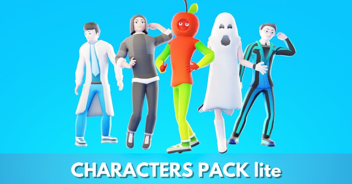 Casual Characters Pack Lite by IGS | 3D Characters | Unity Asset Store