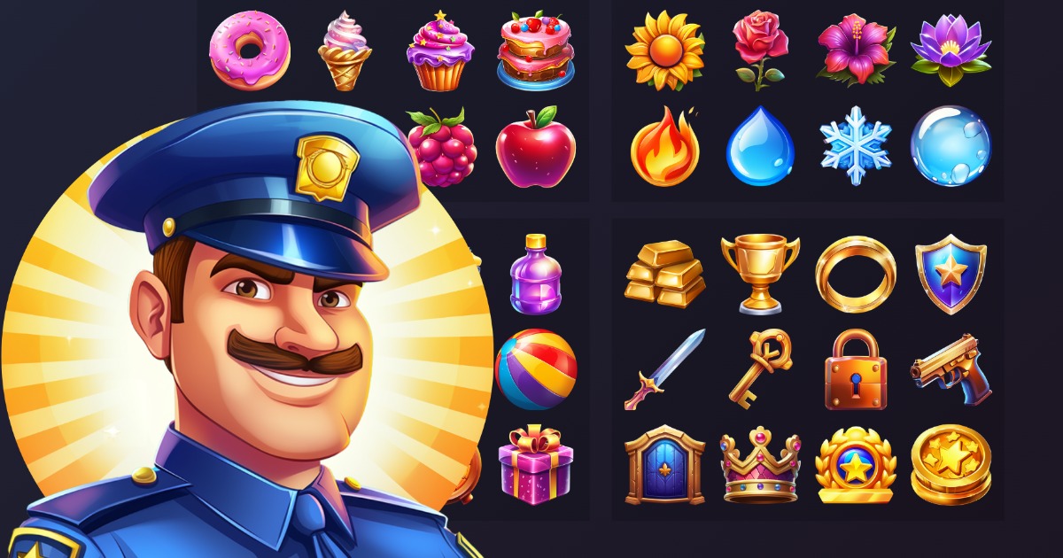 Magic icons pack - 111 images set | 2D Icons | Unity Asset Store