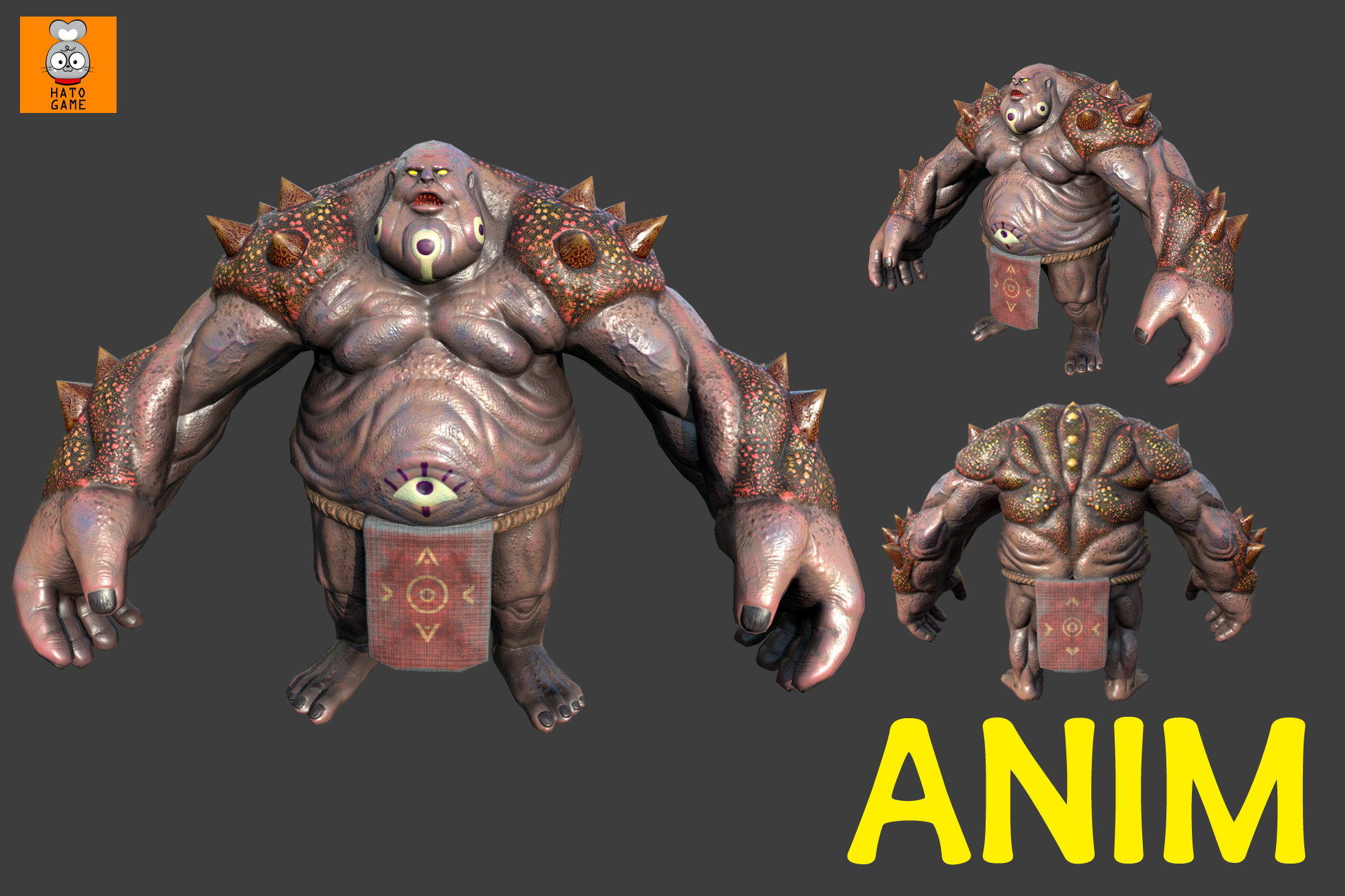 Giant monster boss | 3D Characters | Unity Asset Store