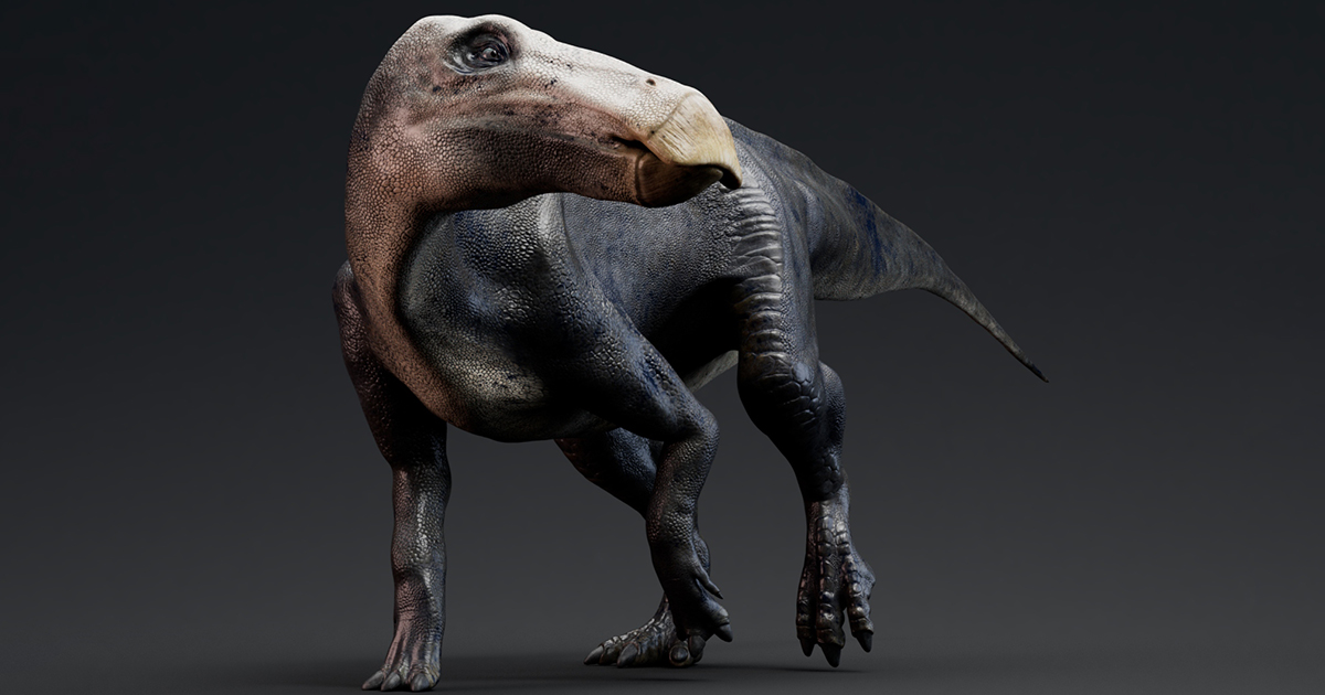 Dinosaur Shantungosaurus | 3D Creatures | Unity Asset Store