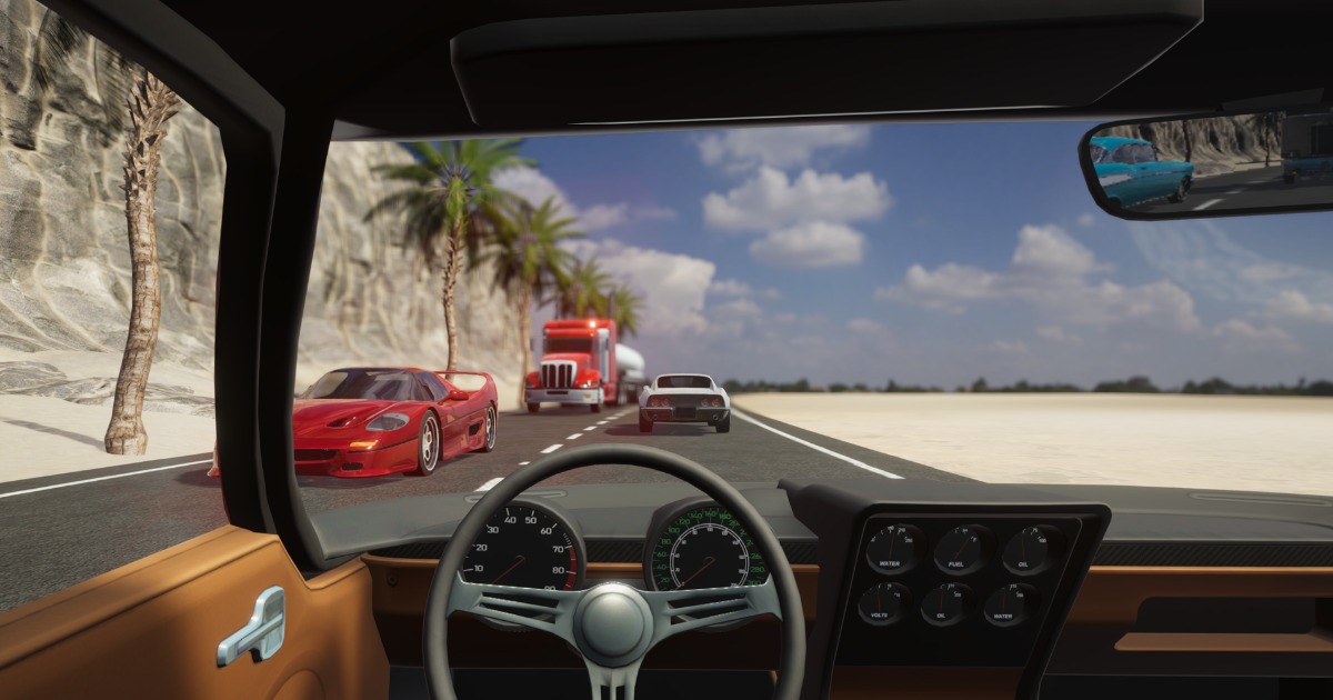 Car interior 35 | 3D Land | Unity Asset Store